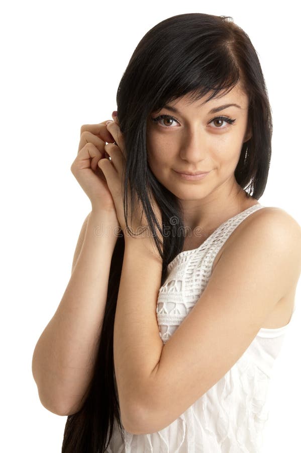 Cool teen girl stock photo. Image of style, beauty, rock - 19431884