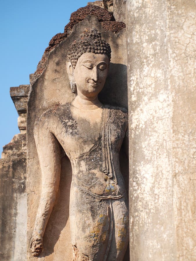Beautiful Buddha stock image. Image of mahathat, sukhothai - 23146351