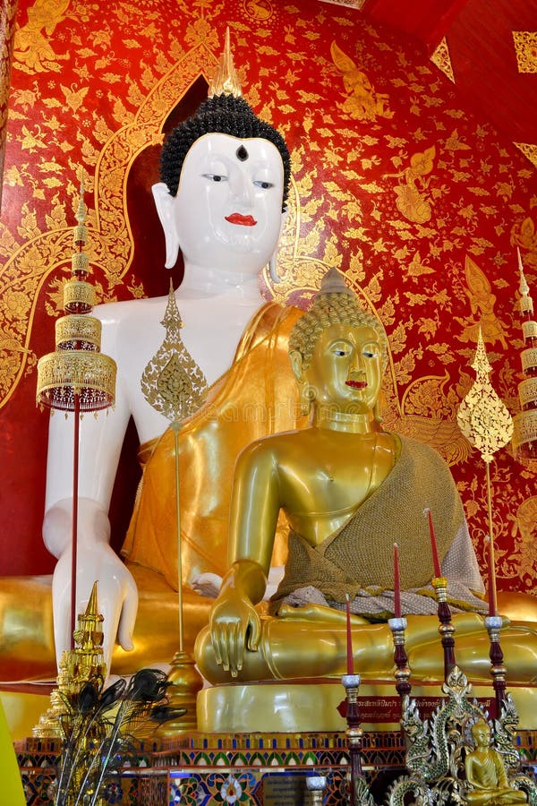 Beautiful Buddha Image in Temple Stock Photo - Image of holy, religious ...