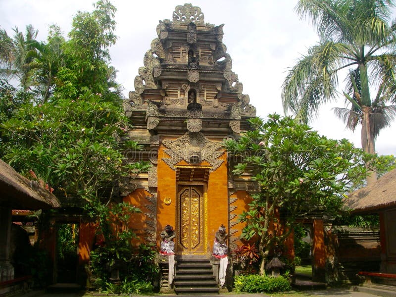 Beautiful Buddhist Temple in the Nature in Bali Stock Photo - Image of ...