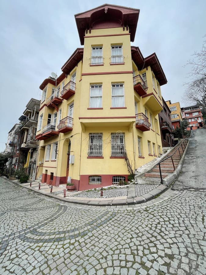 Beautiful Balat District - Popular Tourist Attraction in Istanbul ...