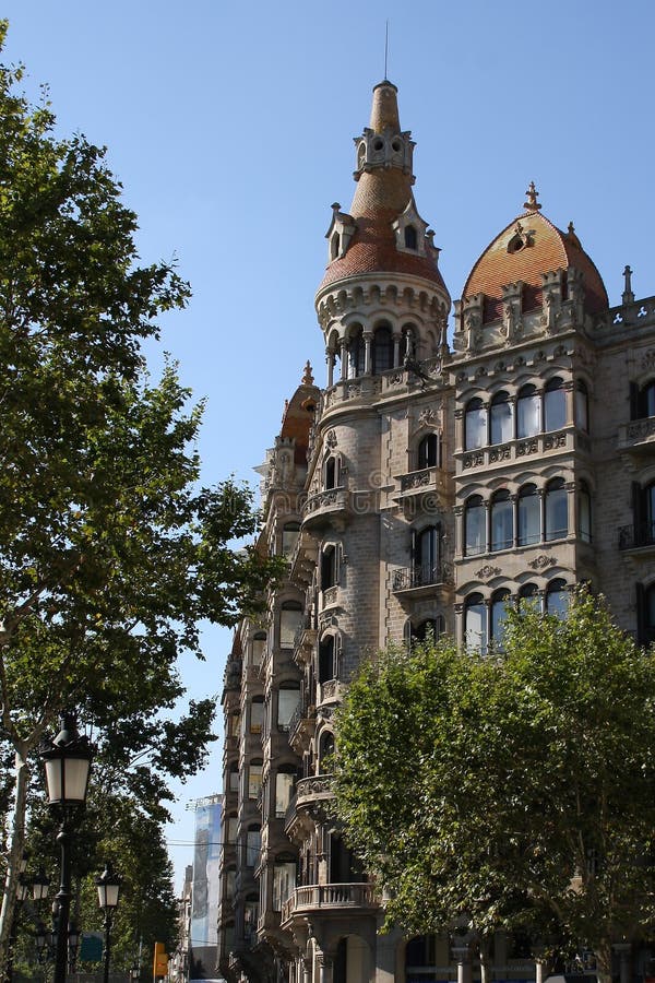 Building in Barcelona stock image. Image of spain, building - 29736637