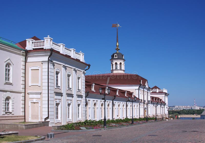 The Beautiful Building Is In City Kasan Stock Image - Image of elements ...
