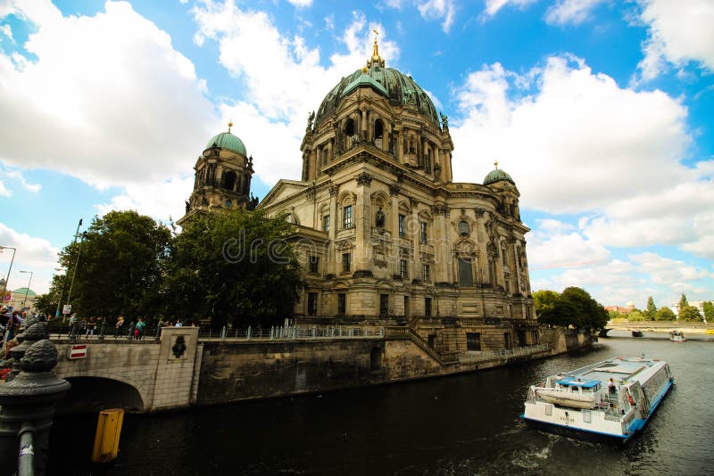 Beautiful Building in the Middle of Berlin. Editorial Stock Image ...