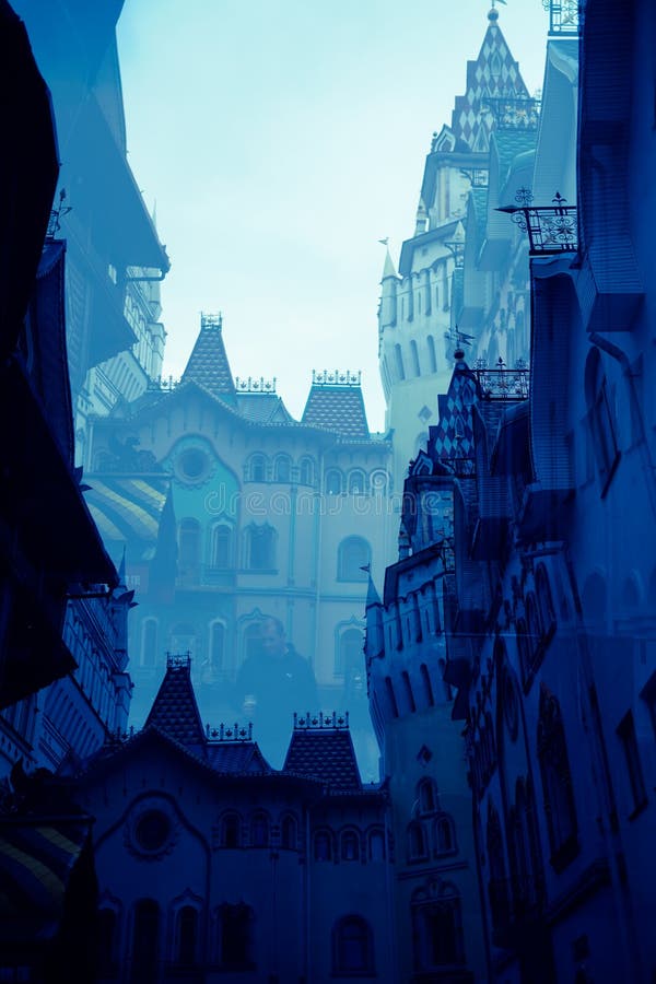 Beautiful Buildings, Abstract City Background, Multiple Exposure Stock ...