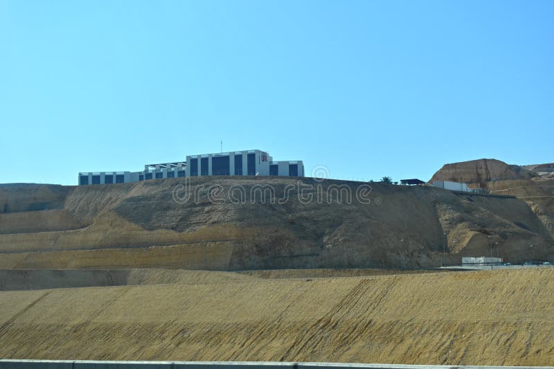 Beautiful Buildings in the Top of the Mountain, Muscat, Oman Stock ...