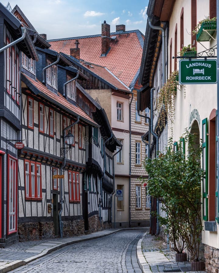 Beautiful Buildings of Wernigerode, Germany Editorial Photography ...