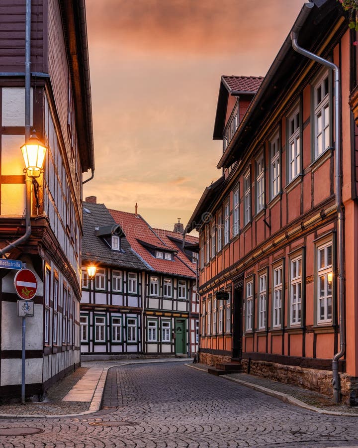 Beautiful Buildings of Wernigerode, Germany Editorial Photo - Image of ...