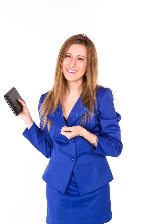 Beautiful Business Girl in a Suit Stock Image - Image of fresh, natural ...