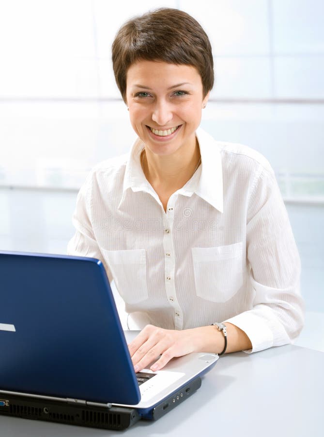 Beautiful business lady stock image. Image of executive - 12881059