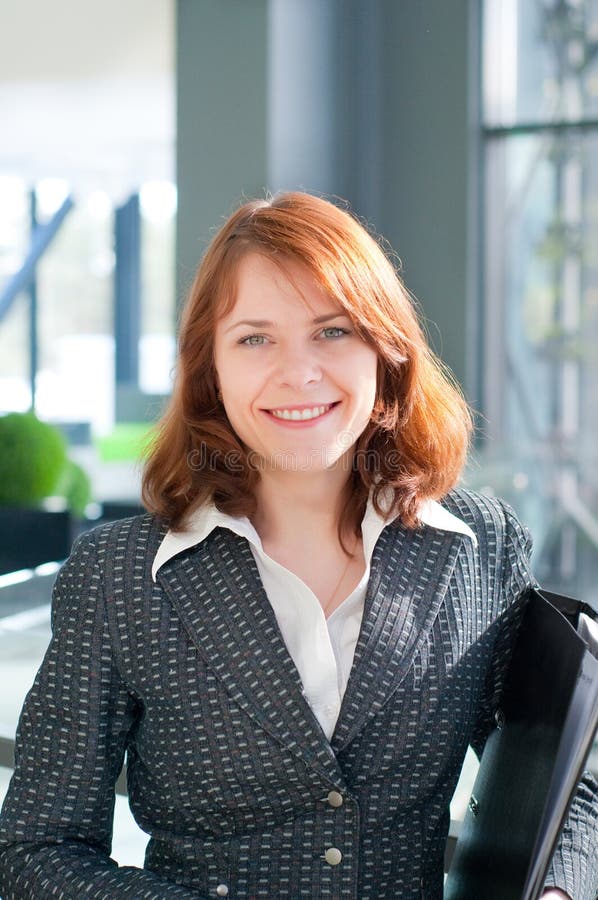 Beautiful business woman stock image. Image of business - 14610885