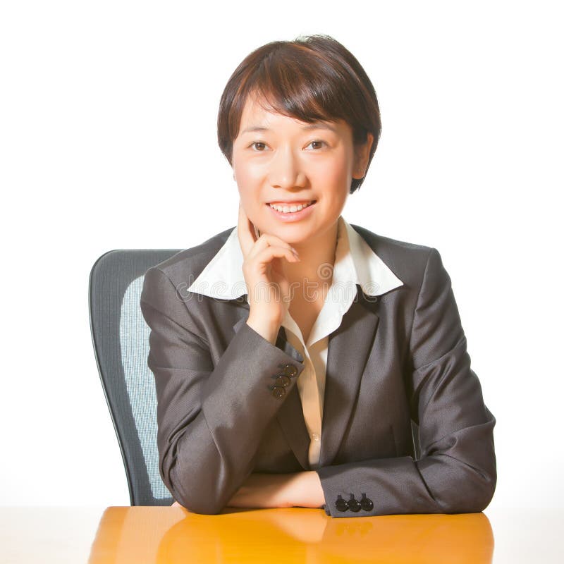 Beautiful business woman stock image. Image of person - 21811585