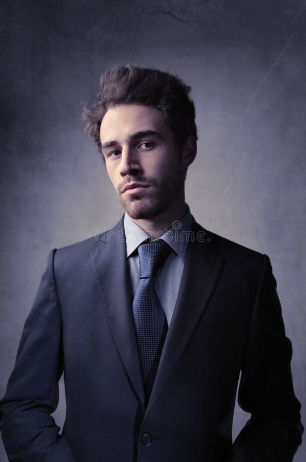 Beautiful businessman stock photo. Image of male, beard - 17217362