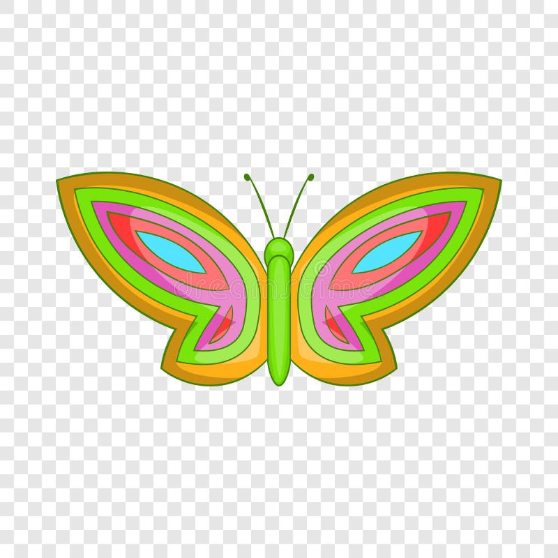 Beautiful Butterfly Icon, Outline Style Stock Vector - Illustration of ...
