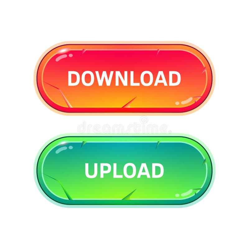 Beautiful buttons stock vector. Illustration of black - 12955054