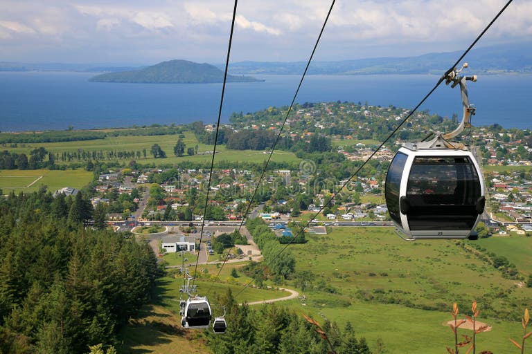 Beautiful cable car view stock image. Image of buildings - 19992099