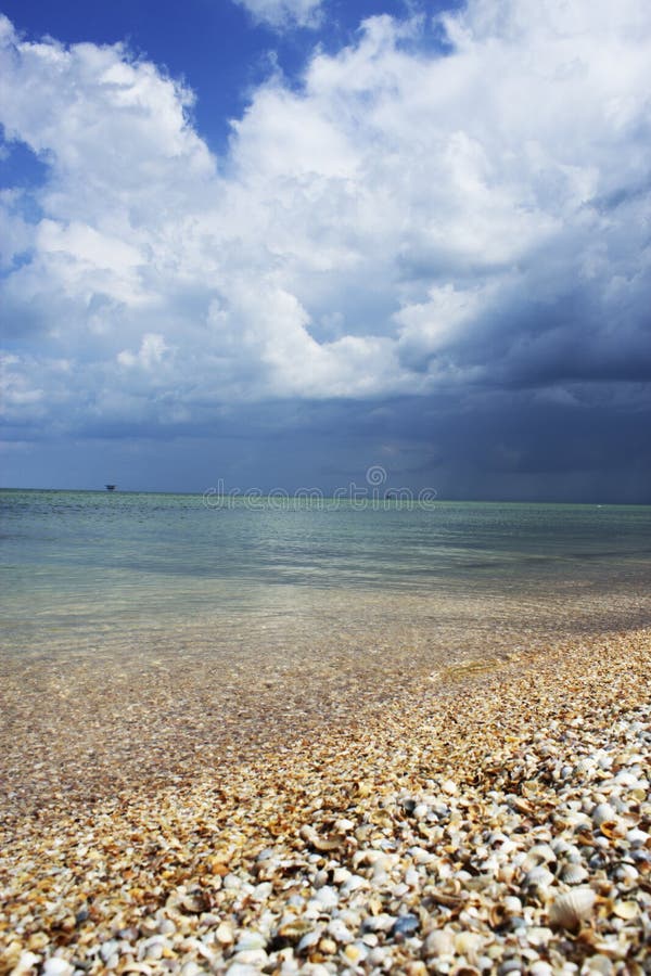 Calm Sea, Beautiful Beach. Calm Sea, Sea and Perfect Sky. Beautiful ...
