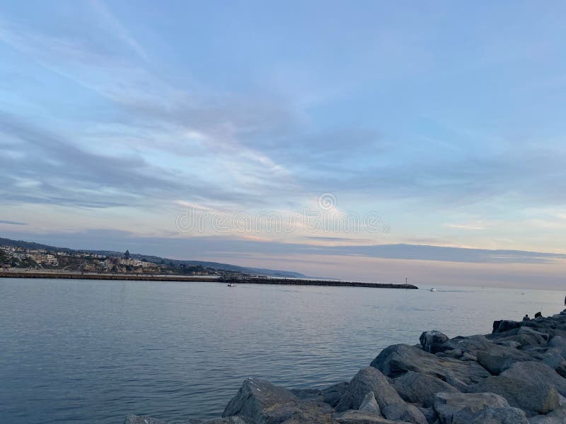 Beautiful Calm Sea View in the Daytime Stock Image - Image of vacation ...