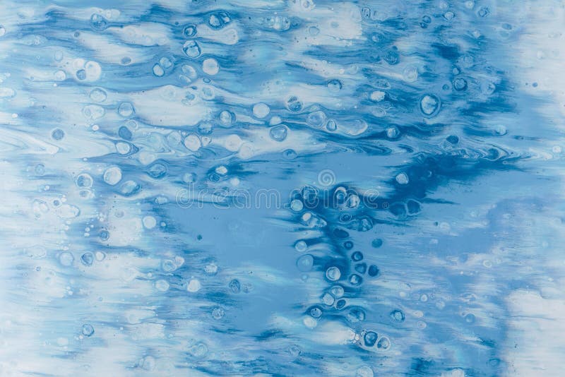 Beautiful Calming Background in Oily Blue Pastel Colour Stock Photo ...