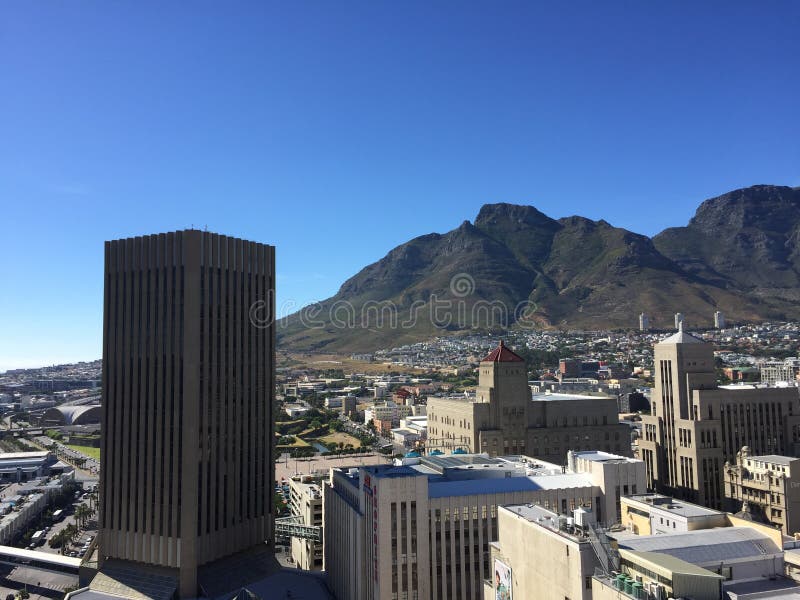 Beautiful Cape Town Sunset editorial image. Image of sunset - 152532850