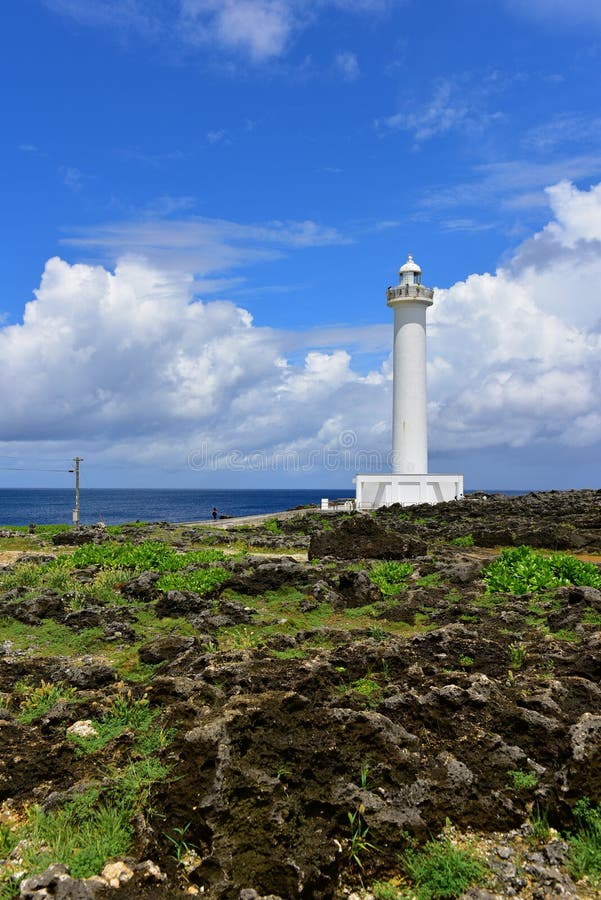 Cape Zanpa Coastline in Okinawa Stock Photo - Image of tropical ...