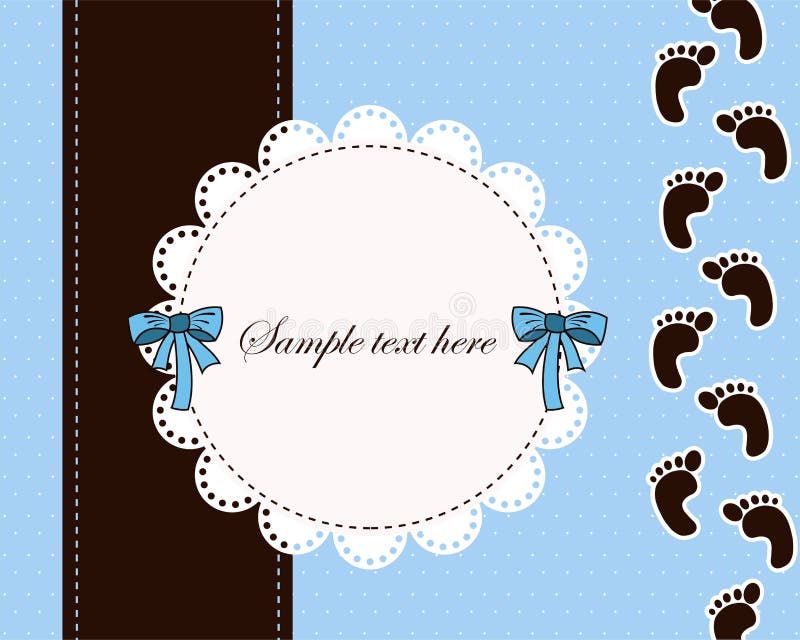 Brown Baby Footprints Stock Illustrations – 63 Brown Baby Footprints ...