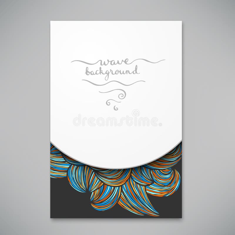 Beautiful card template stock vector. Illustration of banner - 69842473