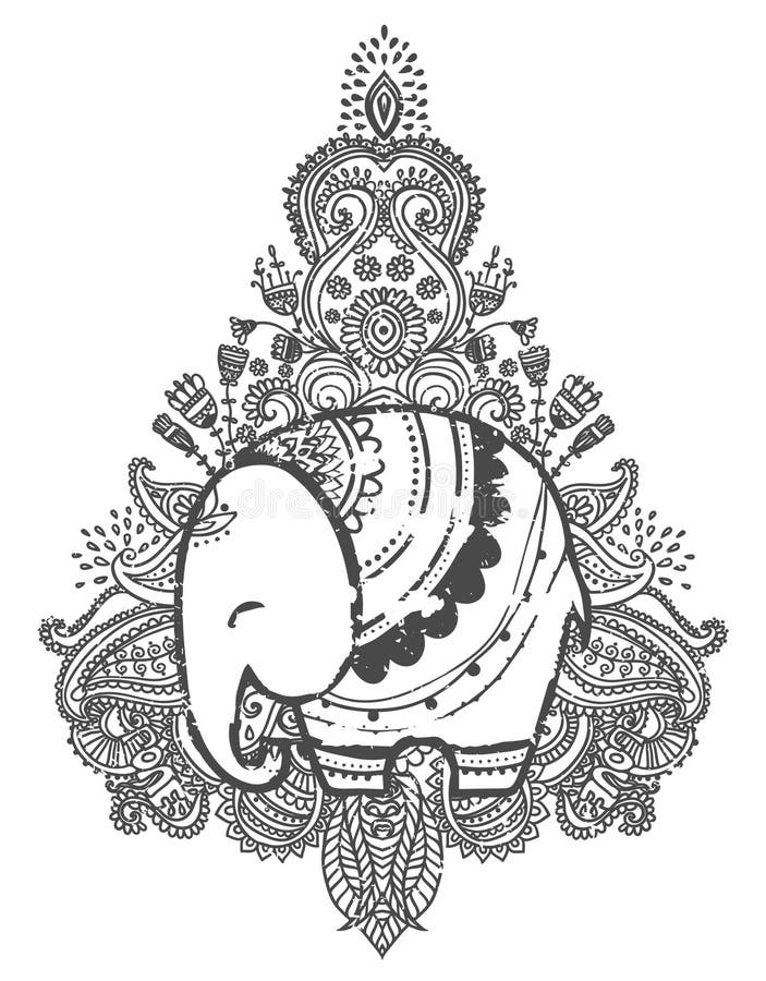 Hand Drawn Ohm Symbol, Indian Diwali Spiritual Sign Stock Vector ...