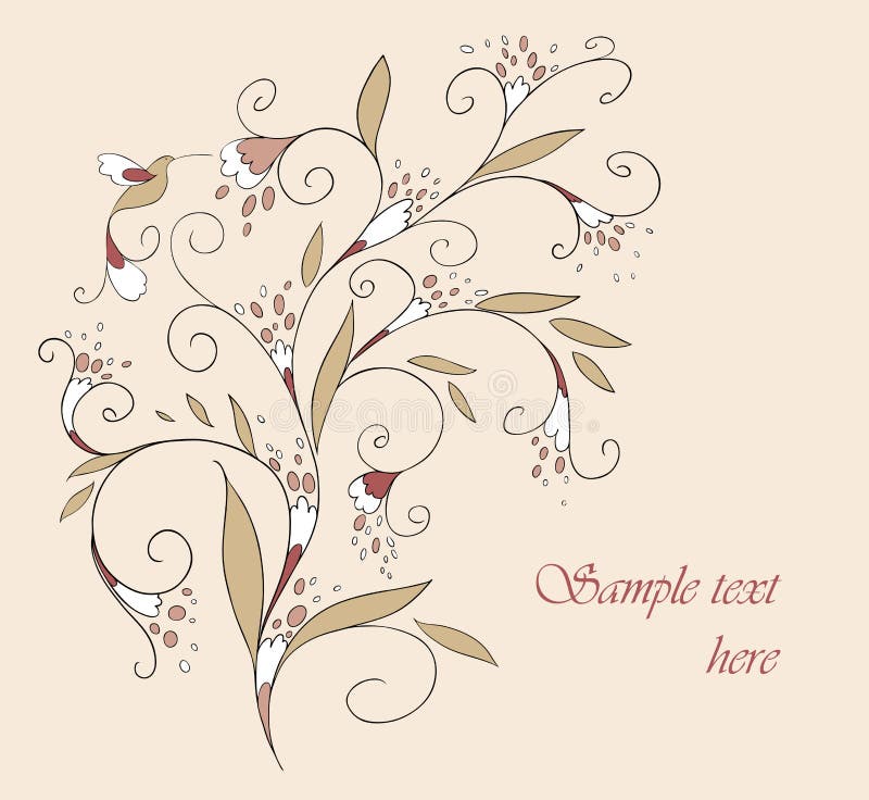 Beautiful Card for Your Design. Greeting Card. Vector. Background ...