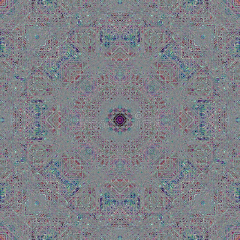Beautiful Carpet or Mandala Pattern in Delicate Pastel Colors. Abstract ...