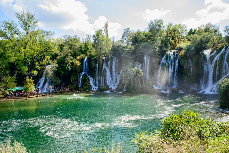 Beautiful Cascade Water Fall Stock Photo - Image of mountain, motion ...
