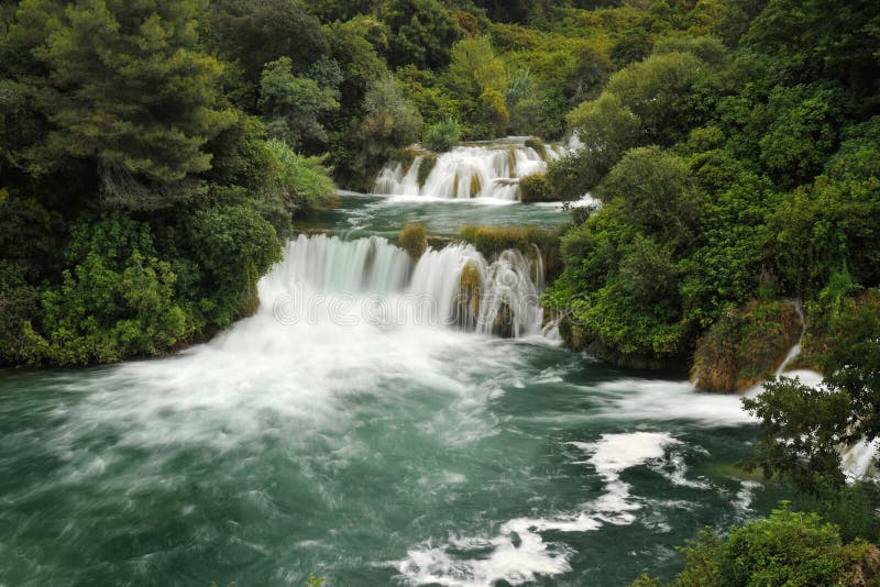 522 Beautiful Cascade Waterfall Front View Stock Photos - Free ...