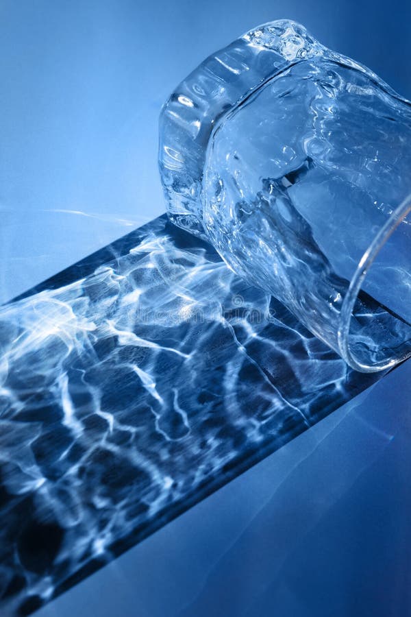 Caustic Effect Light Refraction on Lilac Wall Overlay Photo Mockup ...