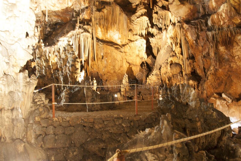 Beautiful Cave Rock Formations in Croatia Photo Stock Image - Image of ...