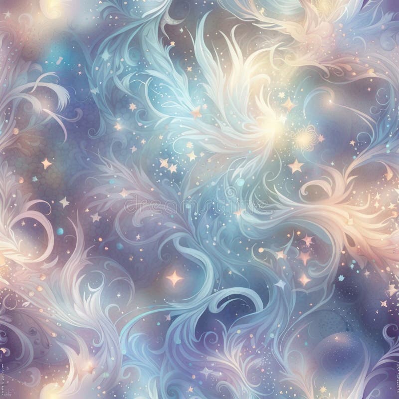 Beautiful Celestial Pattern 2 Stock Illustration - Illustration of ...