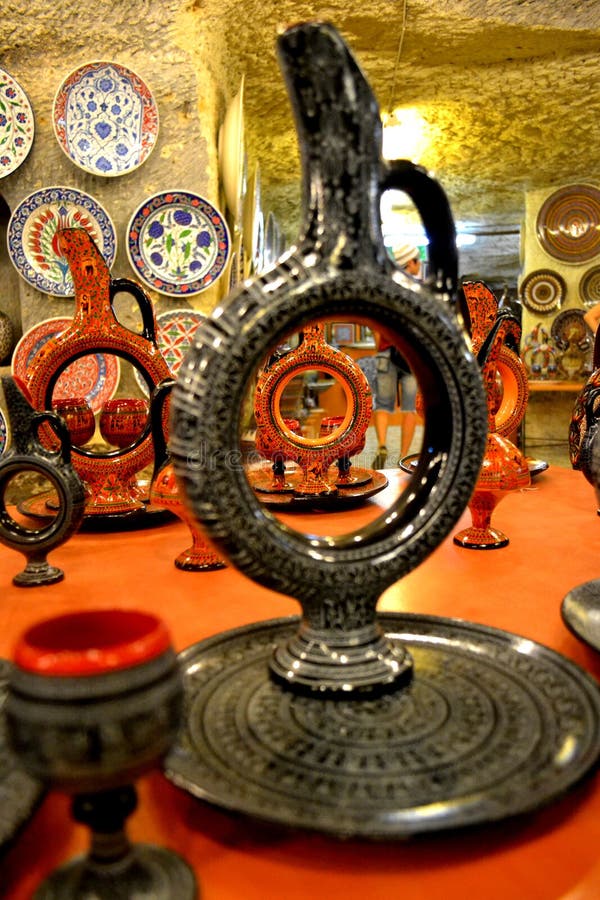 Beautiful Ceramic Tile with Persian Patterns in the Niche of a Historic ...