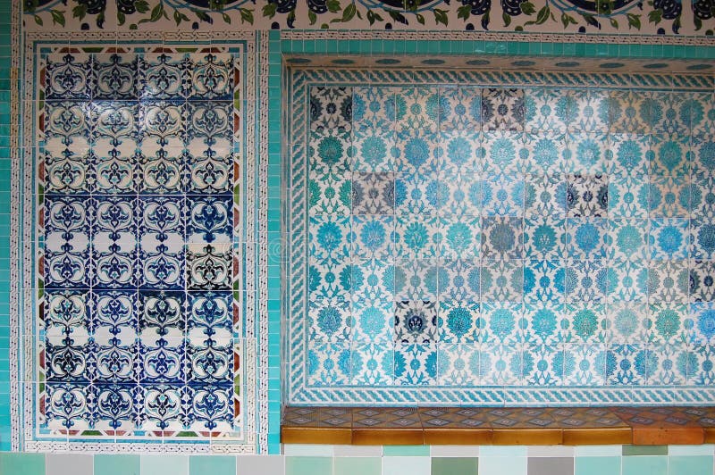 Beautiful ceramic tiles stock image. Image of retro, ornamental - 84795735