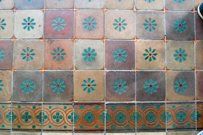 Beautiful ceramic tiles stock photo. Image of pattern - 84773210