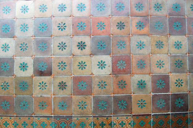 Beautiful ceramic tiles stock image. Image of retro, ornamental - 84795735