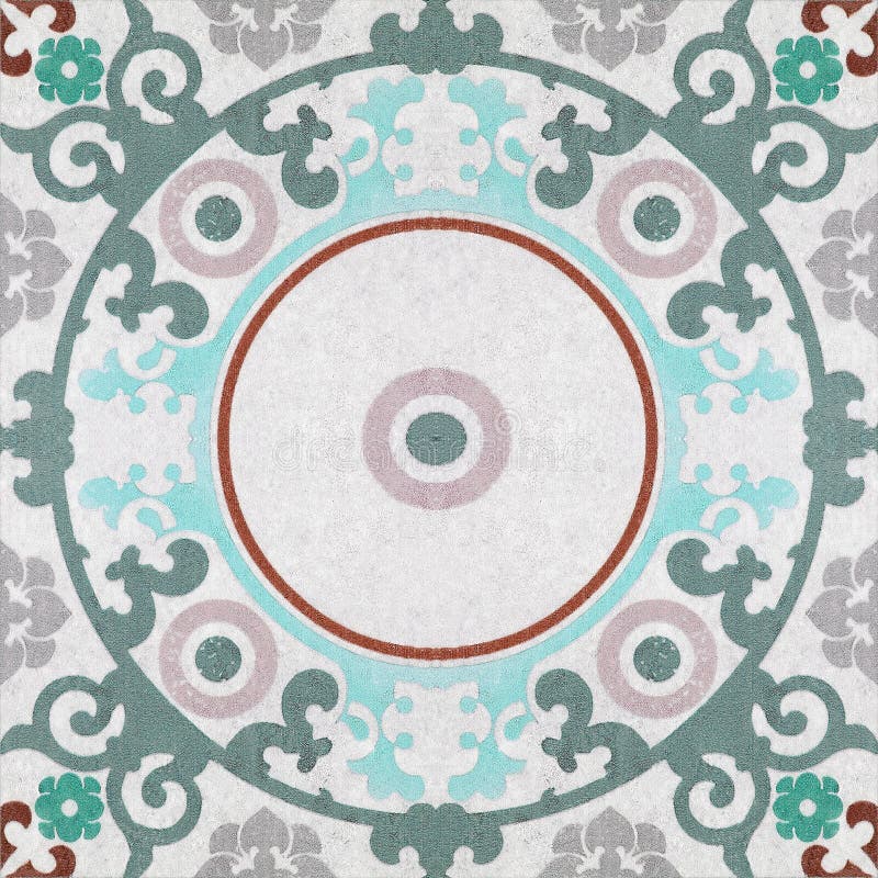 Beautiful ceramic tiles stock photo. Image of tiles, floral - 22624912