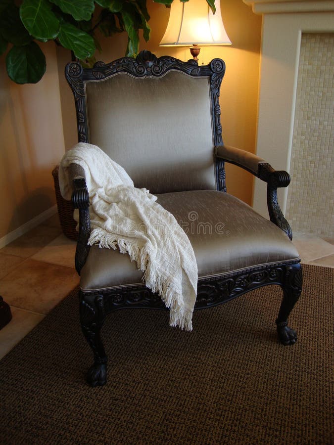 Beautiful Chair stock image. Image of silver, wood, brown - 20322687