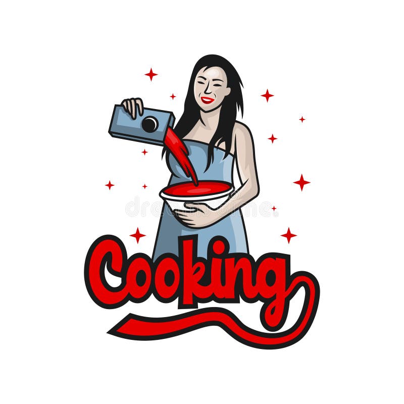 Lady Chef Logo Stock Illustrations – 560 Lady Chef Logo Stock ...