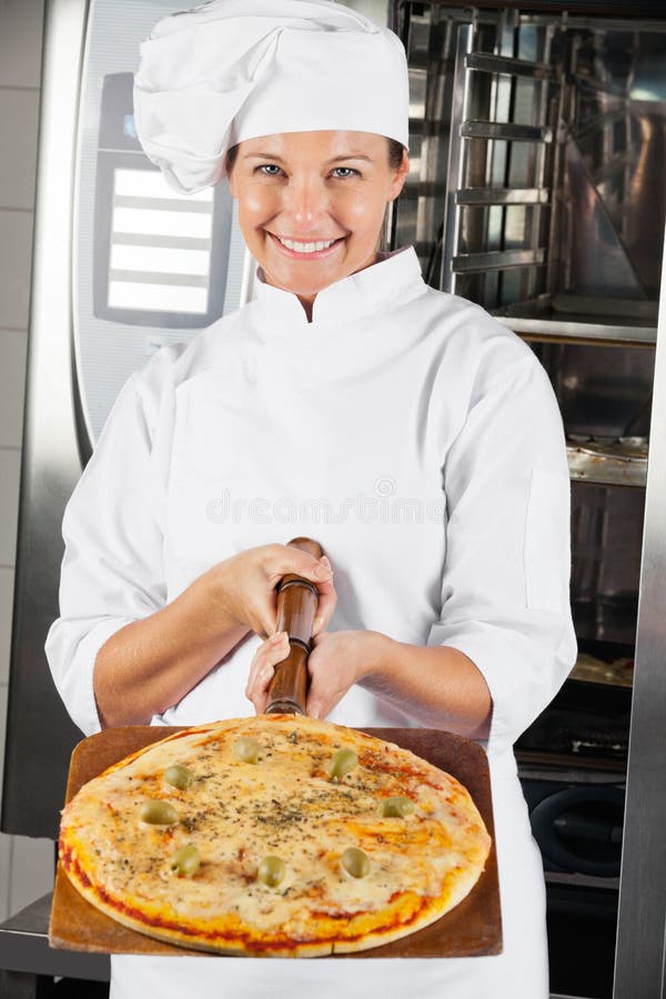 Chef presenting food stock photo. Image of chef, cook - 14985460