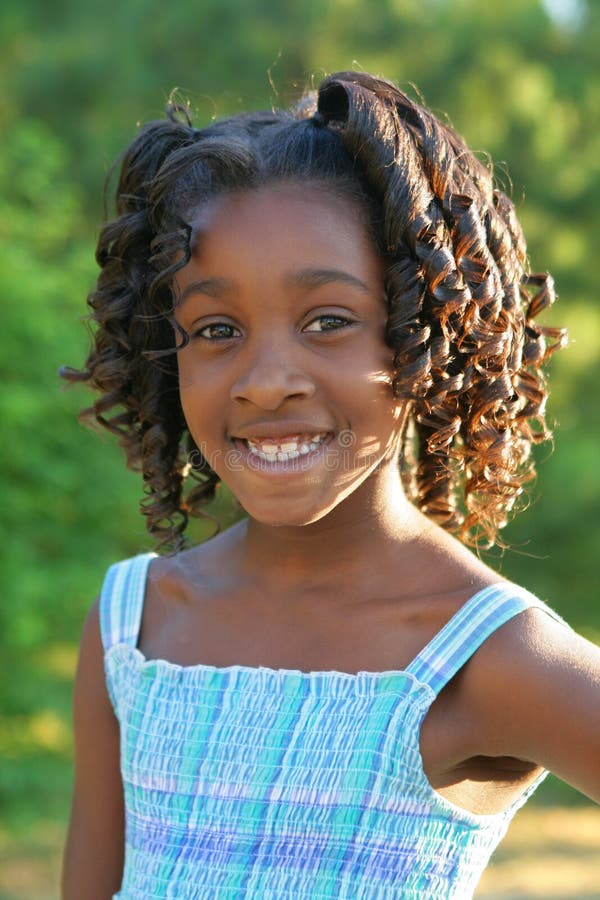 A beautiful child stock photo. Image of pretty, black - 5534016