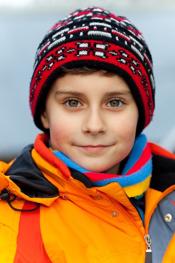Beautiful child outdoor stock photo. Image of caucasian - 18215142