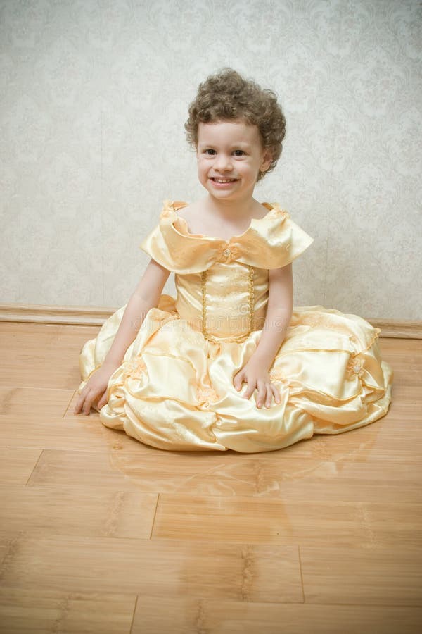 Beautiful child princess stock photo. Image of smile, joyful - 2599348
