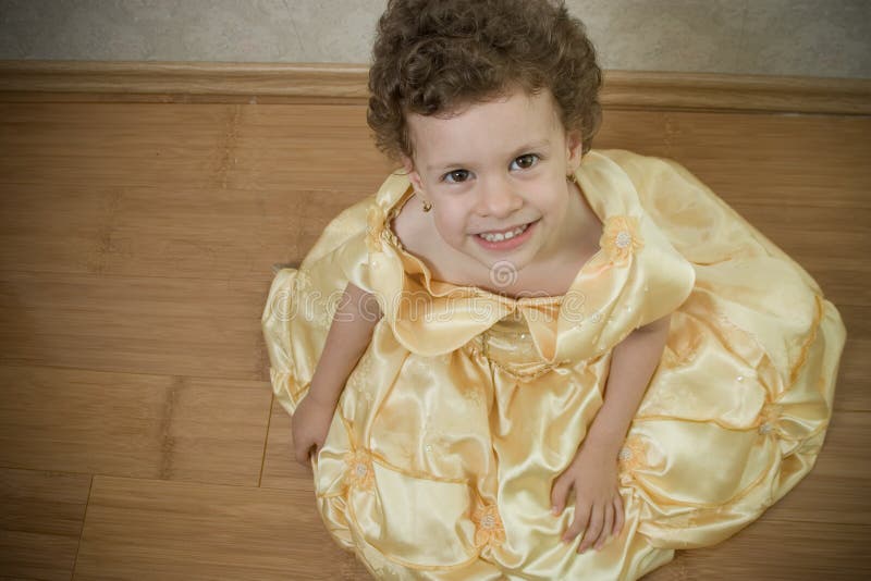 Beautiful child princess stock photo. Image of happy, girl - 2599366