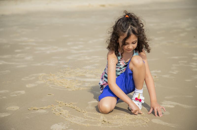 Writing at the beach stock photo. Image of handwriting - 200298