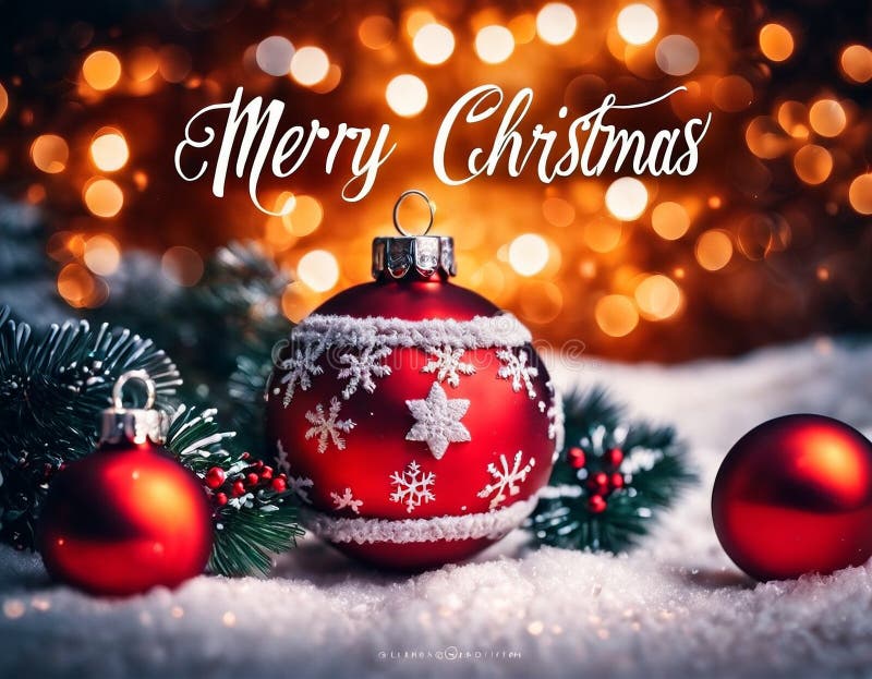 Beautiful Christmas card stock photo. Image of posters - 293423330