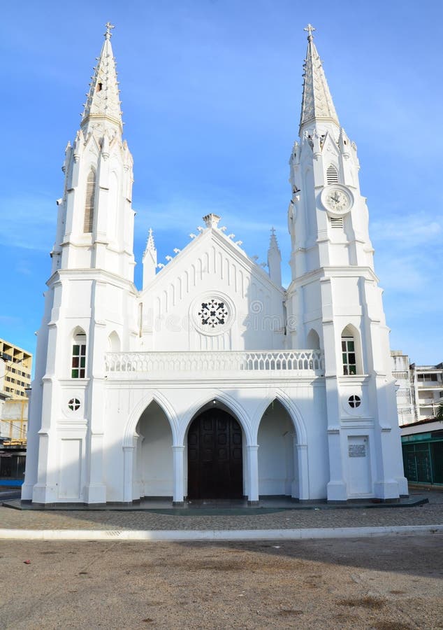 Beautiful Religious Church with Blue Sky Stock Image - Image of tourism ...